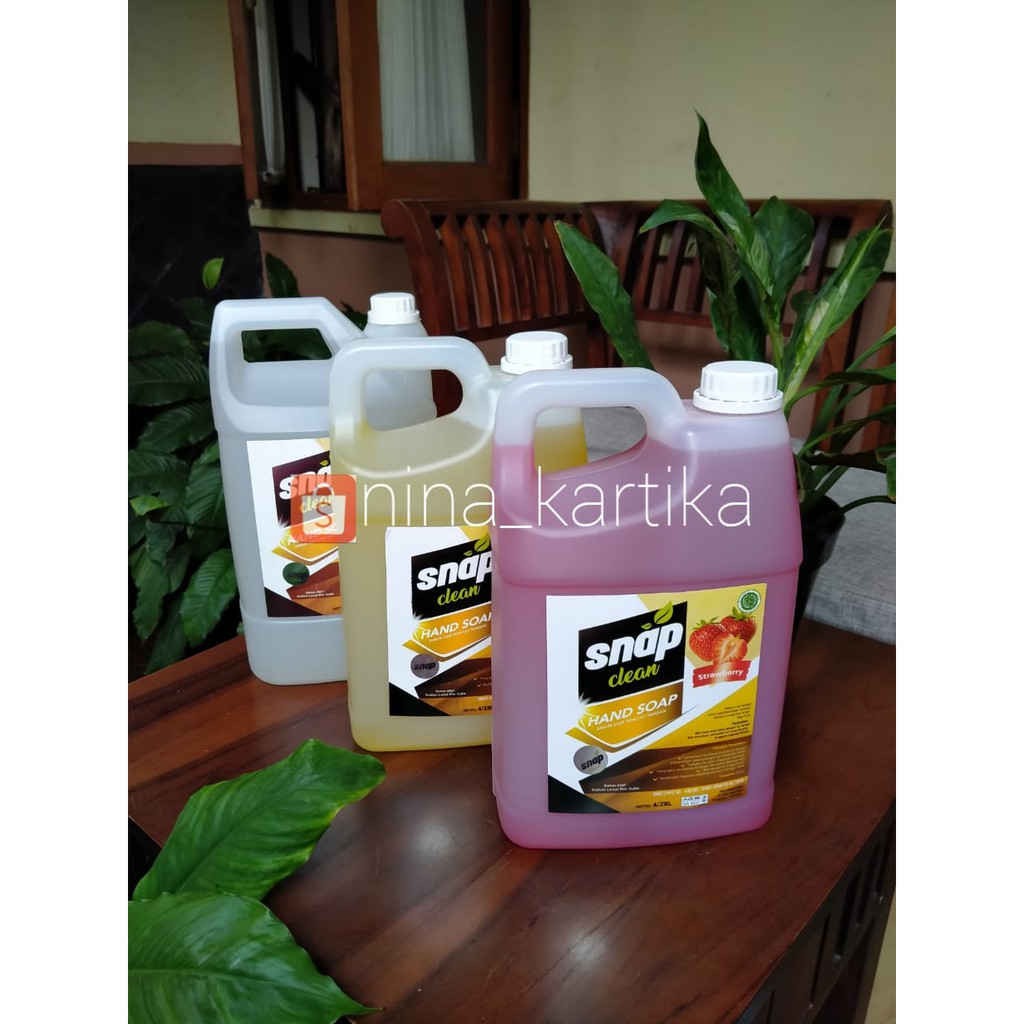 Jual Sabun Cuci Tangan / Sabun Pencuci Tangan / Hand Soap Snap 4 Liter ...
