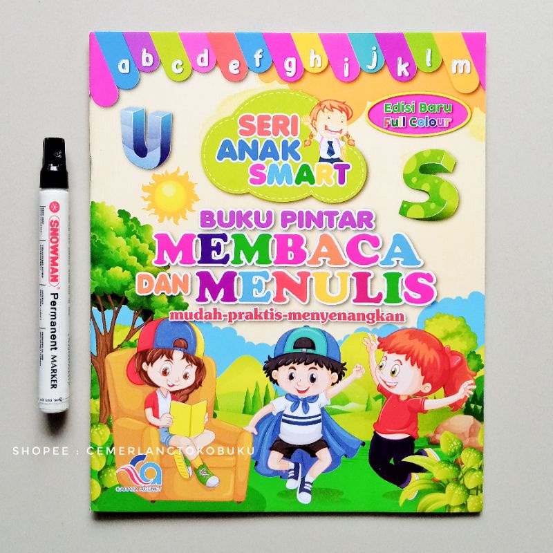 Jual BUKU SERI ANAK SMART : PINTAR MEMBACA DAN MENULIS - BUKU BELAJAR ...
