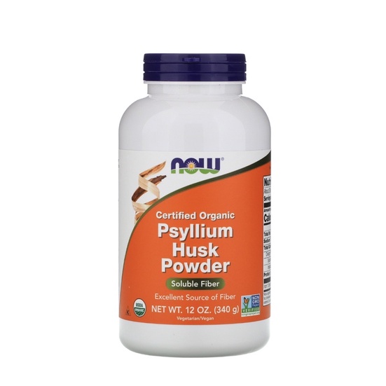 Jual Now Foods Certified Organic Psyllium Husk Powder (340 g) | Shopee ...