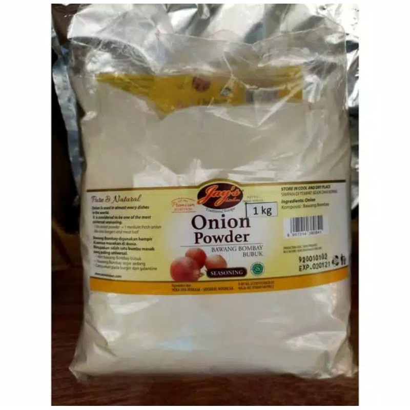 Jual Jays Onion Powder 1 KG / Jays bubuk bawang Bombay 1 kg | Shopee ...