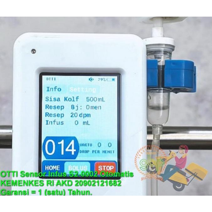 Jual alat Sensor Alat Infus Auto OTTI 2 S2-0002 KEMENKES RI AKD ...