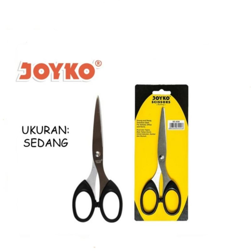Jual Gunting Tanggung/Sedang Joyko SC-838 (1 Pcs) | Shopee Indonesia