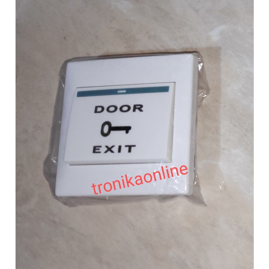 Jual Exit Push Button Access Door Exit tombol keluar pintu - Square ...