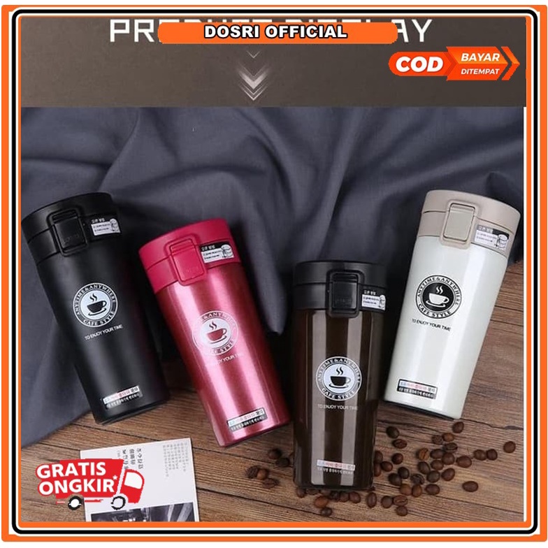 Jual [BISA COD] Termos Kecil Mini Kopi Stainless Thermos Ukuran 400ML ...