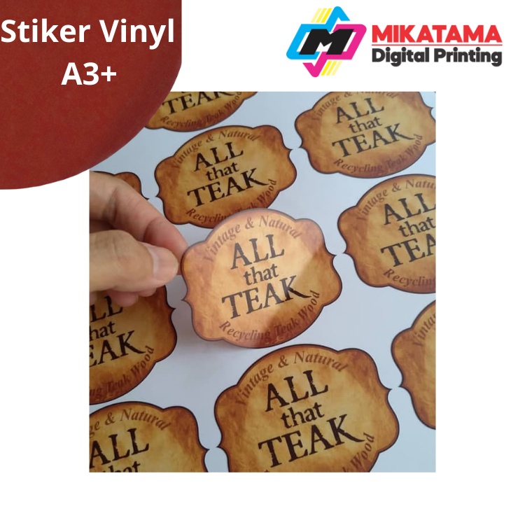 Jual Stiker Vinyl A3+| Custom Design | Shopee Indonesia