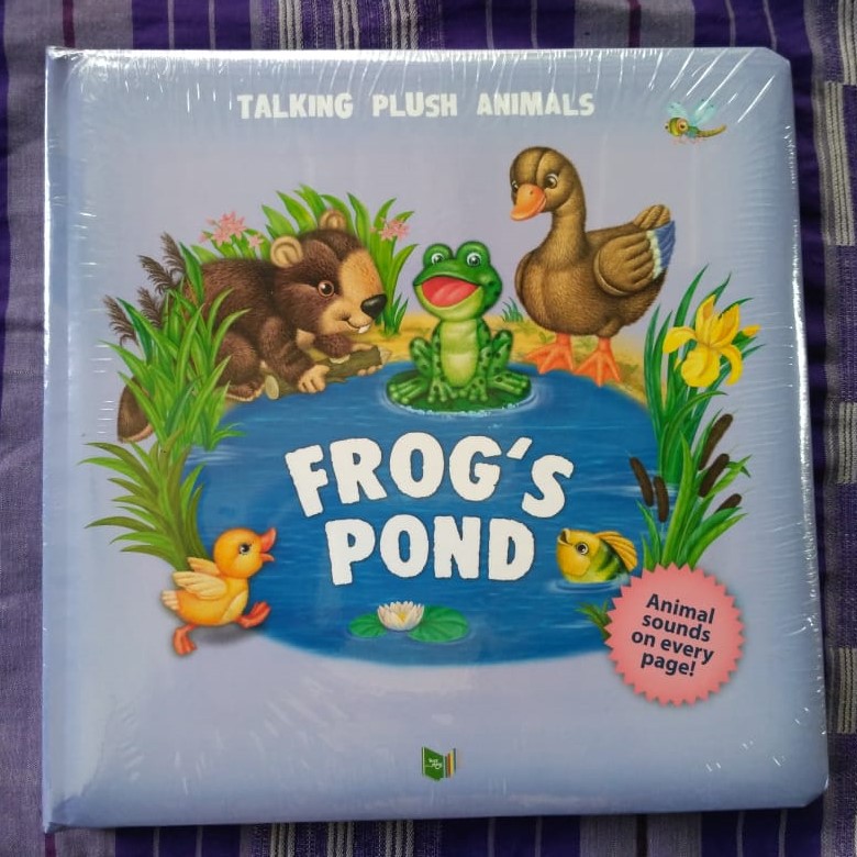 Jual Frog's Pond (Talking Plushie Animals book) | Shopee Indonesia