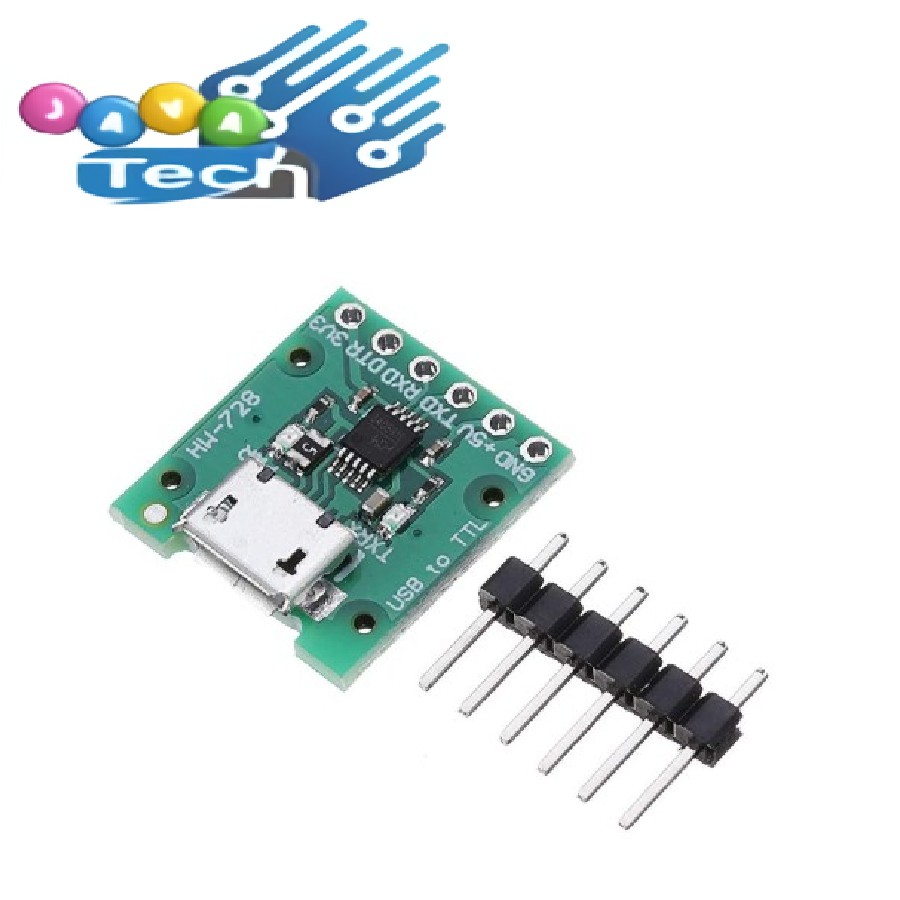 Jual Modul USB to TTL CH340 Serial Communication Micro USB Connector ...