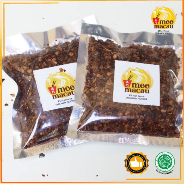 Jual Cabai Rawit Merah Kasar Bubuk Sachet | Cayenne Pepper Flakes Cabe ...
