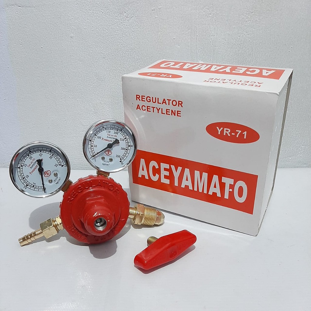 Jual Yamato Regulator Acetylene Standar YR-71 / Regulator Acetylene YR - 71 | Shopee Indonesia