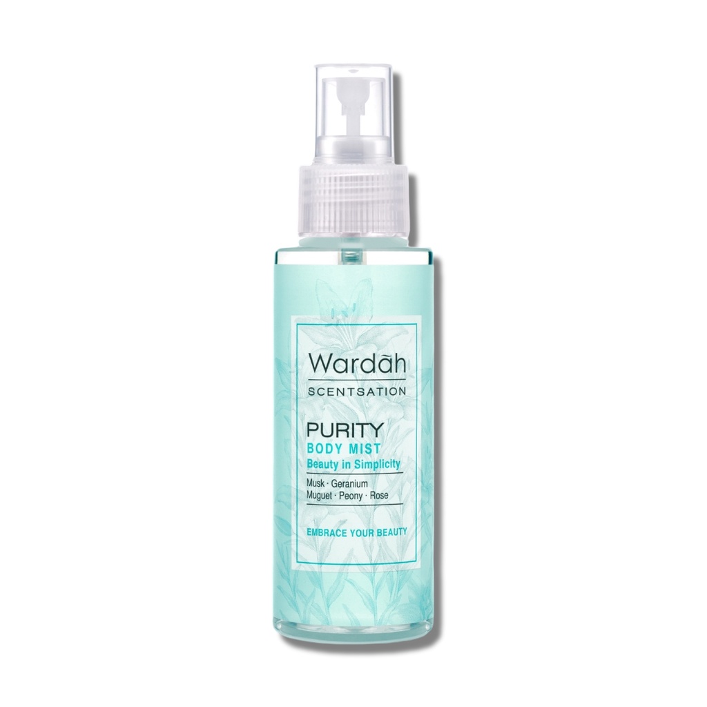 Jual Wardah Scentsation Body Mist - Parfum Wardah EDP 100 ml | Shopee ...
