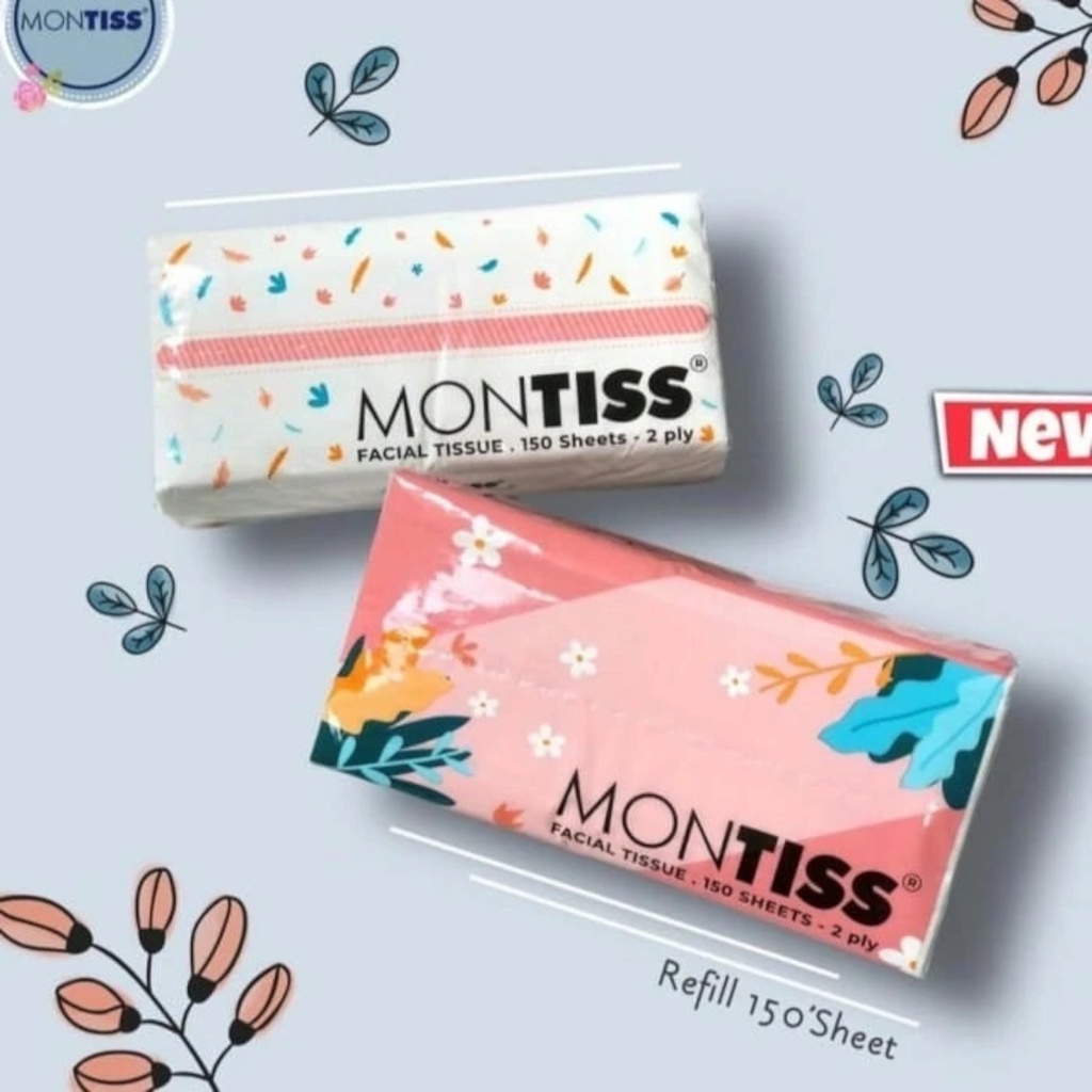 Jual MONTIS 150 tissue murah montiss isi 150 sheets montis | Shopee ...
