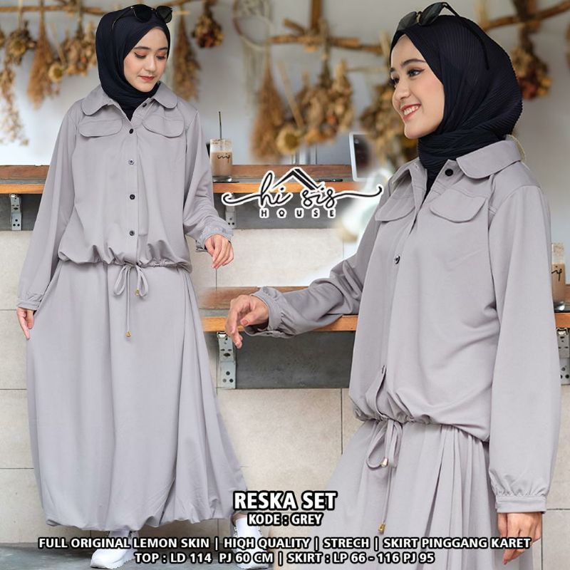 Jual RESKA SET BY HIJAB SISTER | Shopee Indonesia
