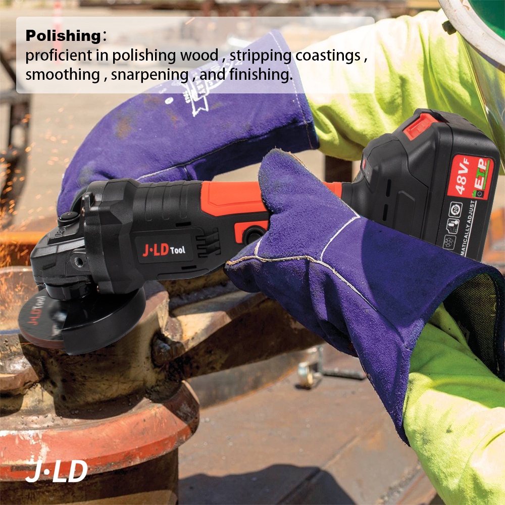 Jual JLD 88VF Mesin Gerinda Baterai Tangan / Cordless Angle Grinder M10 ...