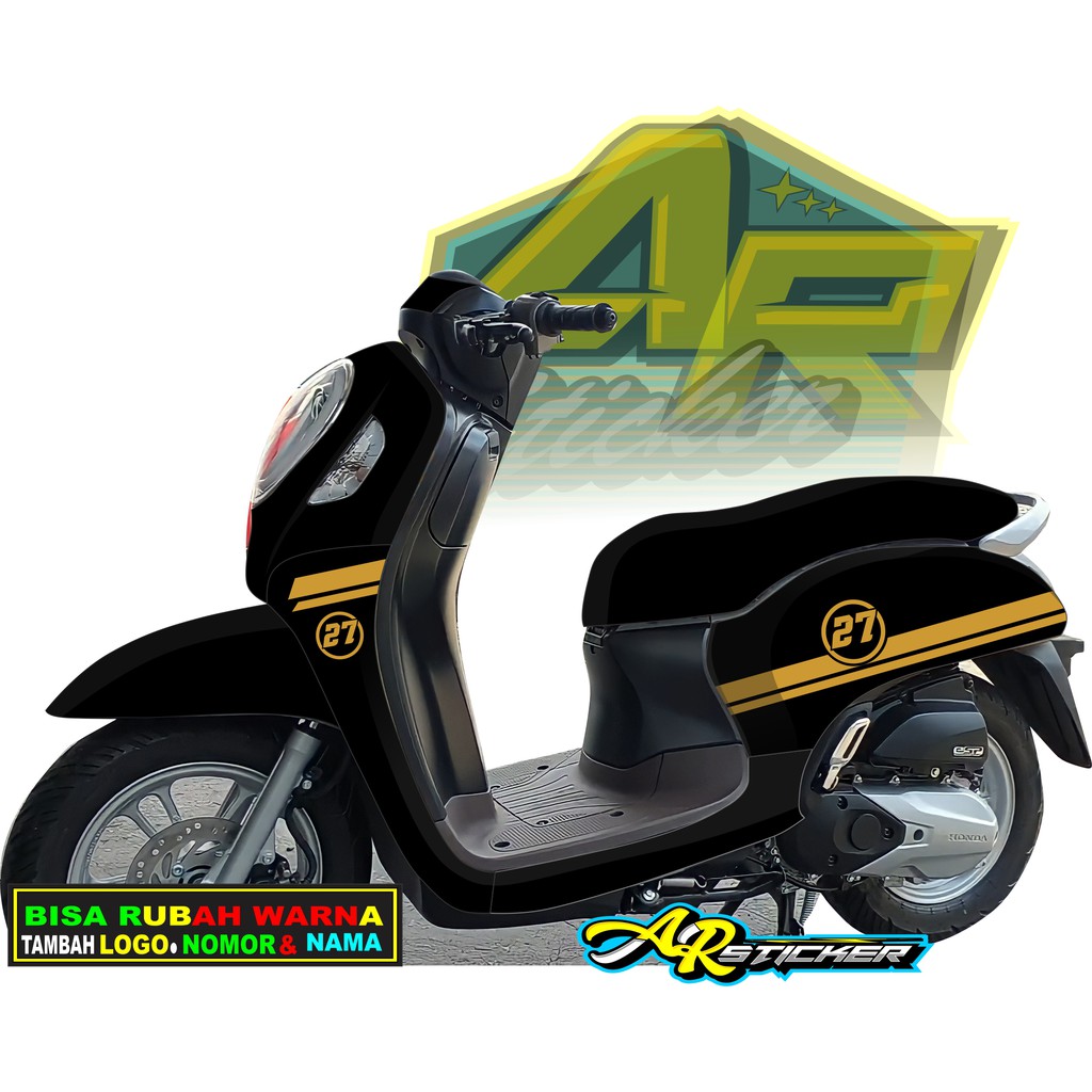 Jual Decal scoopy 2021 / STIKER SCOOPY 2021 / Decal Scoopy full body ...