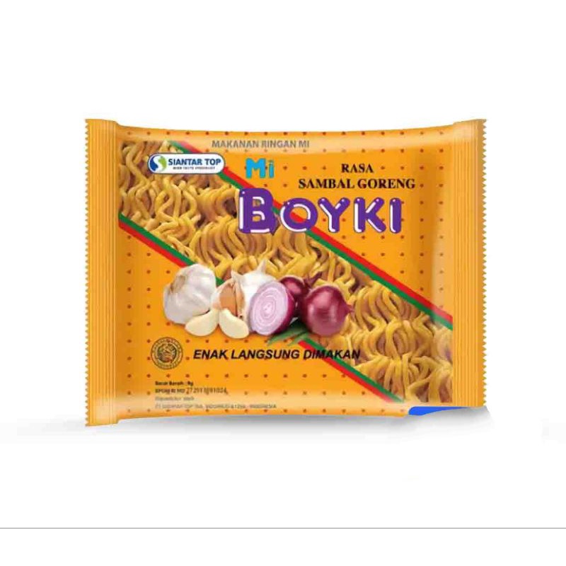 Jual Boyki snack rasa mie goreng 16g RTG 20s | Shopee Indonesia