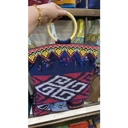 Jual tas tenun, tas tenteng, tas jinjing, tas kain tenun, tas etnik ...