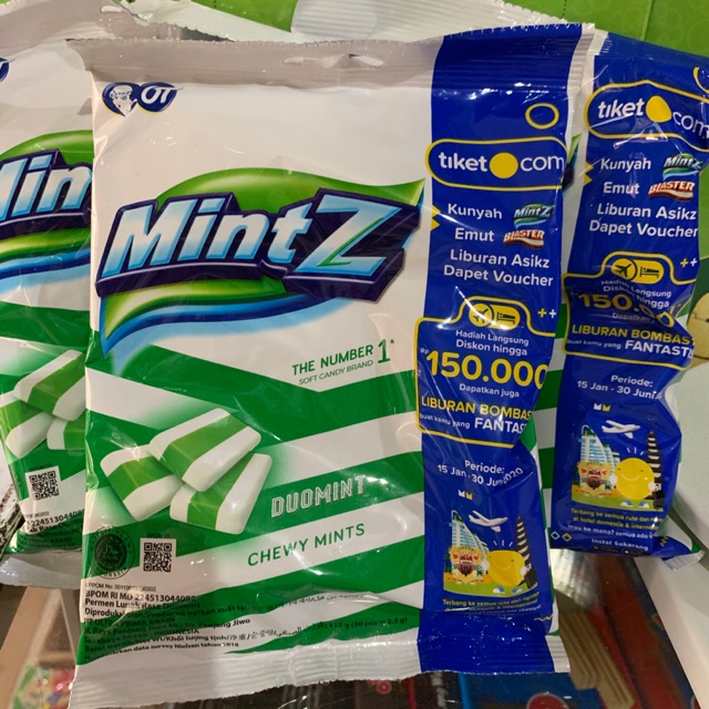 Jual Permen Mintz Chewy Mints duomint isi 50 pcs | Shopee Indonesia