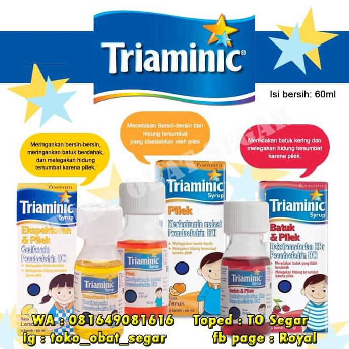 Jual ORIGINAL Triaminic Obat Batuk Pilek Demam Untuk Anak Murah ...