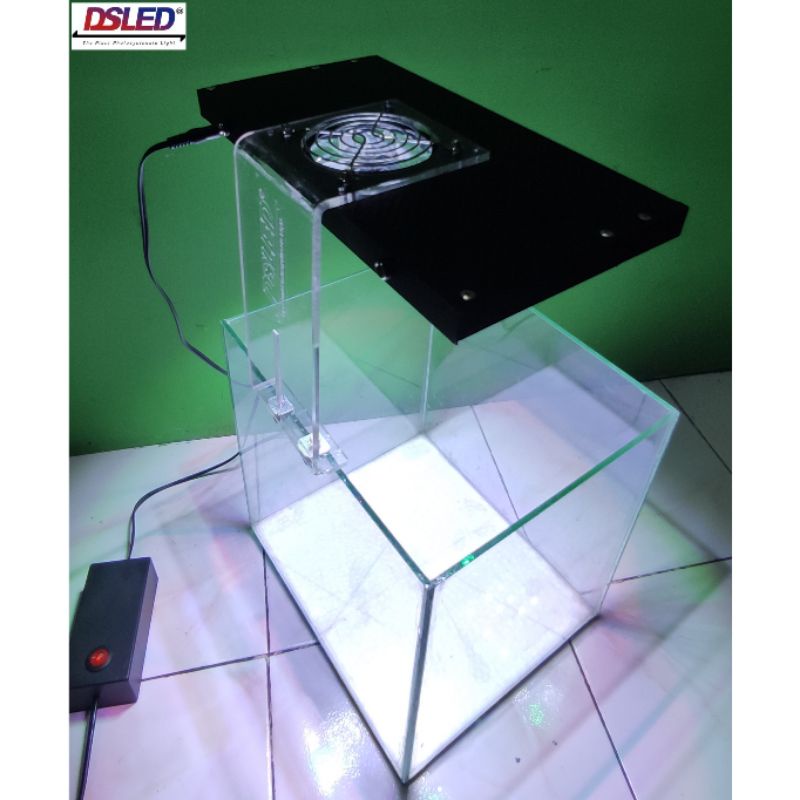 Jual LAMPI LED HPL 18WATT HANG ON + KIPAS DAN FULL LENSA | Shopee Indonesia