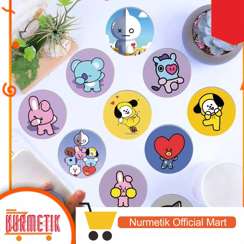 Jual POPSOCKET BTS KPOP POP SOCKET BT21 / BTS PHONE BRACKET BT21 ...