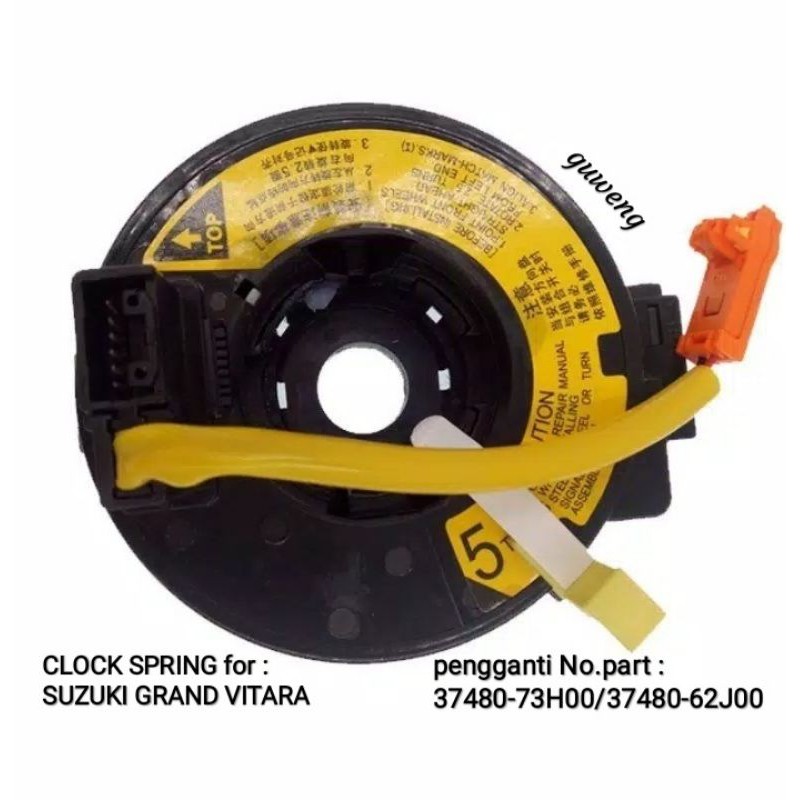 Jual Kabel spiral klakson clock spring SUZUKI GRAND VITARA | Shopee ...