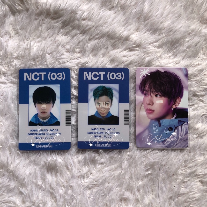 Jual ID Card Universe NCT 2021 Jisung Ten Shotaro | Shopee Indonesia