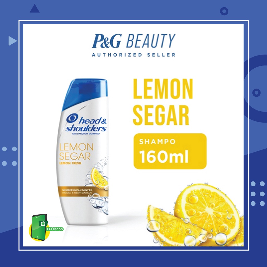 Jual Head And Shoulders Shampoo Lemon Segar 160ml | Shopee Indonesia
