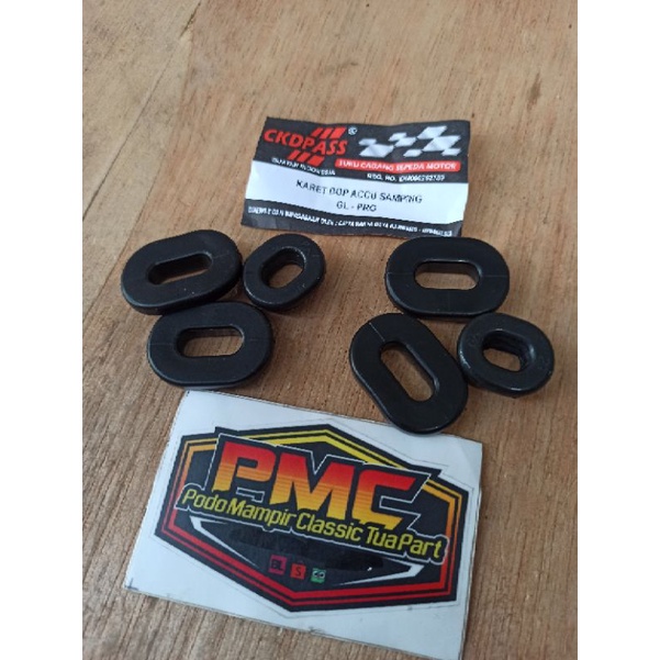Jual KARET DOP AKI ACCU BODY SET HONDA GL PRO GL 100 CB 100 MEGAPRO ...