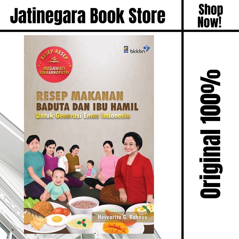 Jual Buku Resep Makanan Baduta dan Ibu Hamil untuk Generasi Emas ...
