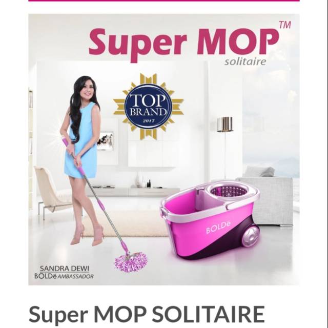 Jual Alat pel SUPER MOP BOLDE SOLITAIRE | tempat sabun, stainless | Shopee Indonesia