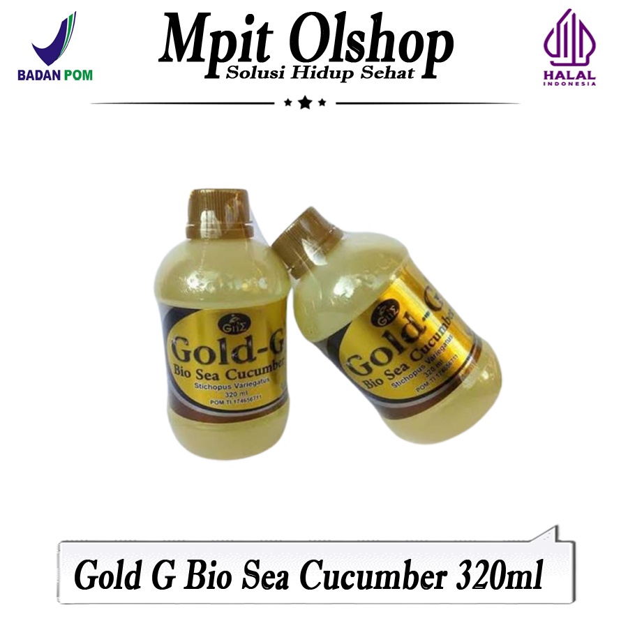 Jual Gold G Ukuran 320ml | Obat Untuk Penyakit Usus Buntu dan Operasi ...