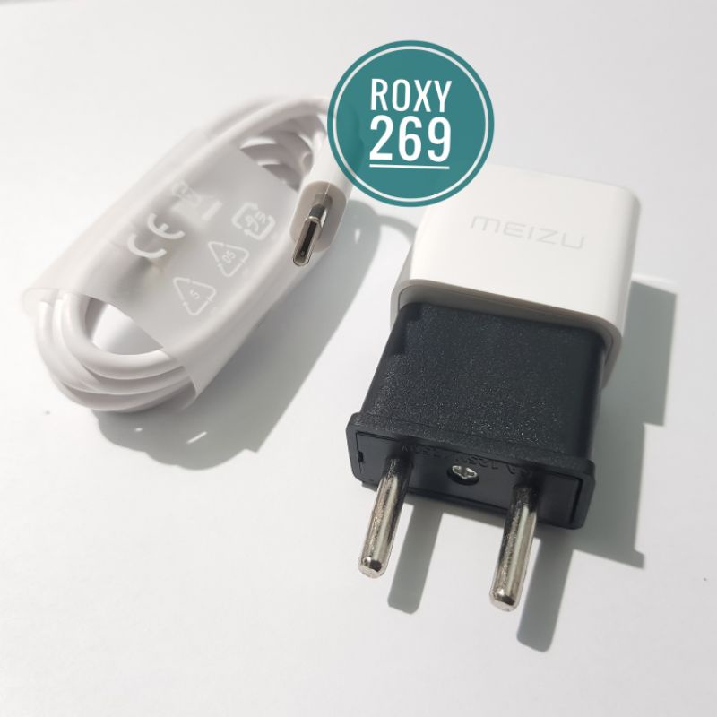 Jual Charger Carger Meizu USB Type C - Meizu 16T 15 Lite Note9 Note 9 ...