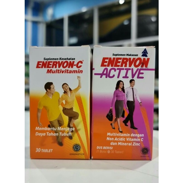 Jual Enervon C & Enervon Active | Shopee Indonesia