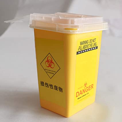 Jual STERA - Sharp Container Box 1Liter /Tempat Sampah Medis 1 Liter ...