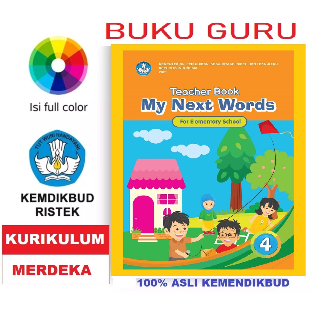 Jual Buku Guru Bahasa Inggris SD Kelas IV Kurikulum Merdeka | Shopee Indonesia