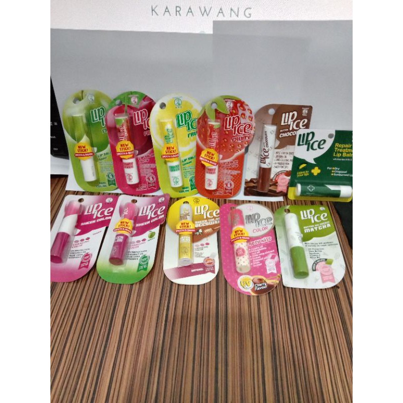 Jual Lip ice Sheer Color - Lip ice fruity - Lip Balm | Shopee Indonesia