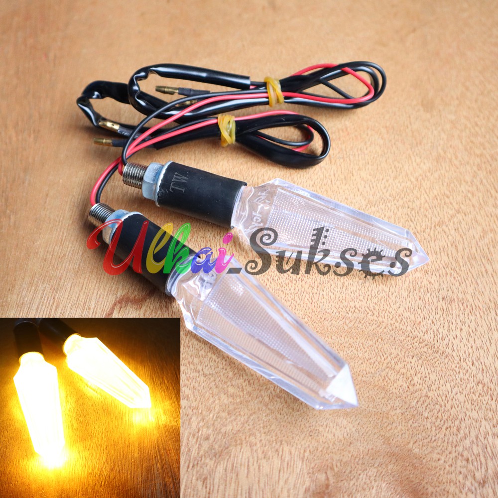 Jual Lampu Sein LED Motor l Variasi Aksesoris Lampu Sen Model Mini ...