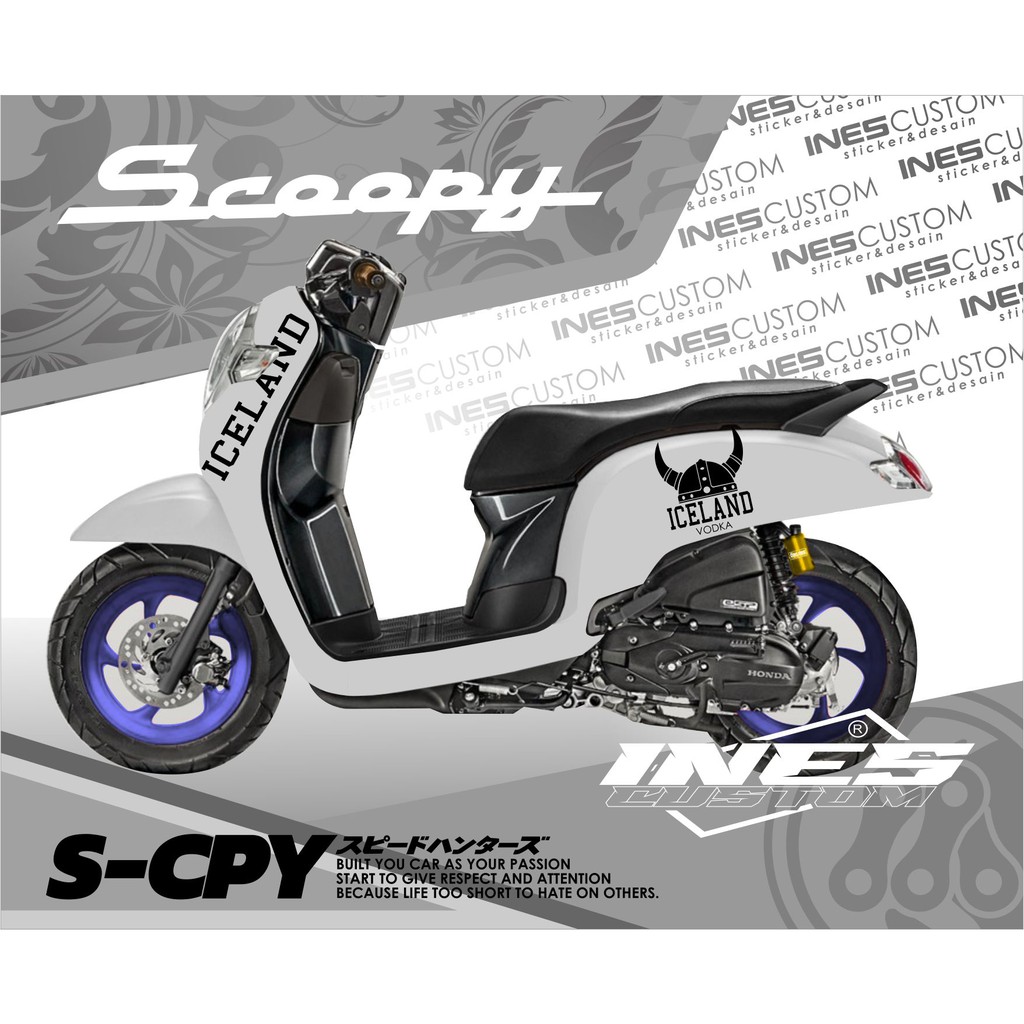 Jual Cutting scoopy ice land vodka 2 sisi | Shopee Indonesia