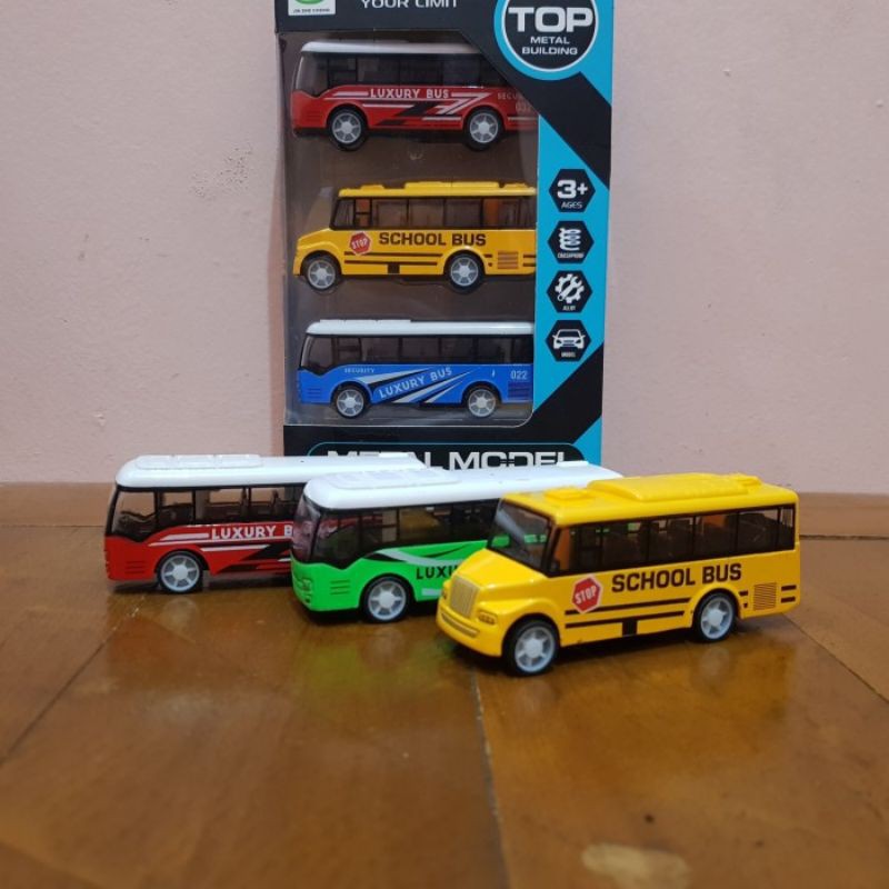 Jual GROSIR Mainan Diecast Bis Sekolah - Mainan Set Diecast Bis Sekolah ...