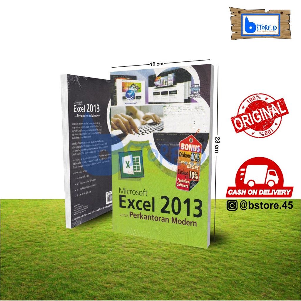 Jual Buku Microsoft Excel 2013 untuk Perkantoran Modern | Shopee Indonesia