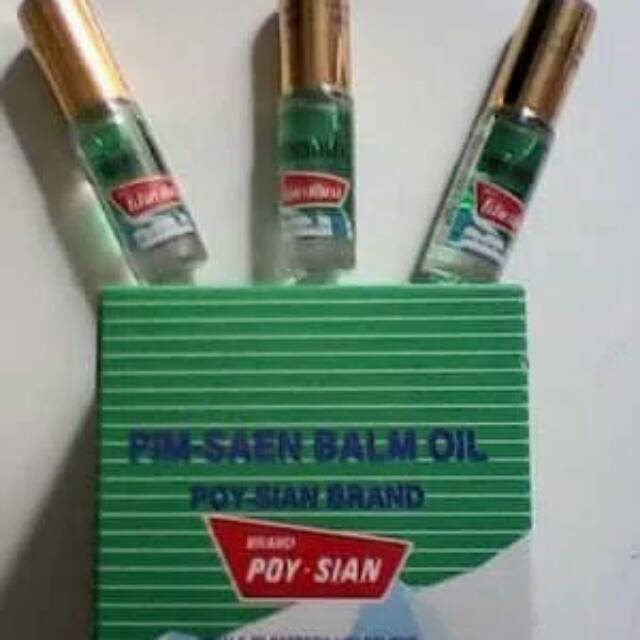 Jual (Exp 09/28) Minyak angin thailand poy Sian original roll on ...