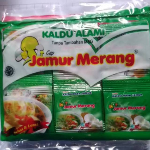 Jual Kaldu jamur merang saset rasa original 1 pak isi 30 saset | Shopee ...