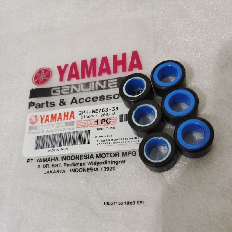 Jual Roller roler Weight Set Only 12 Gr Gram Yamaha Mio M3 N Max Xeon ...