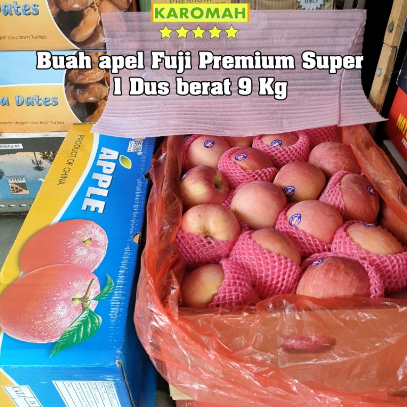 Jual BUAH APEL FUJI PREMIUM 1 DUS ISI 9KG FULL MANIS ASLI ORDERAN MASUK ...