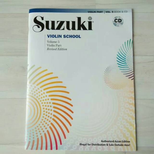 Jual Suzuki Violin School Volume 5 - Violin Part + CD - Buku Biola | Shopee Indonesia