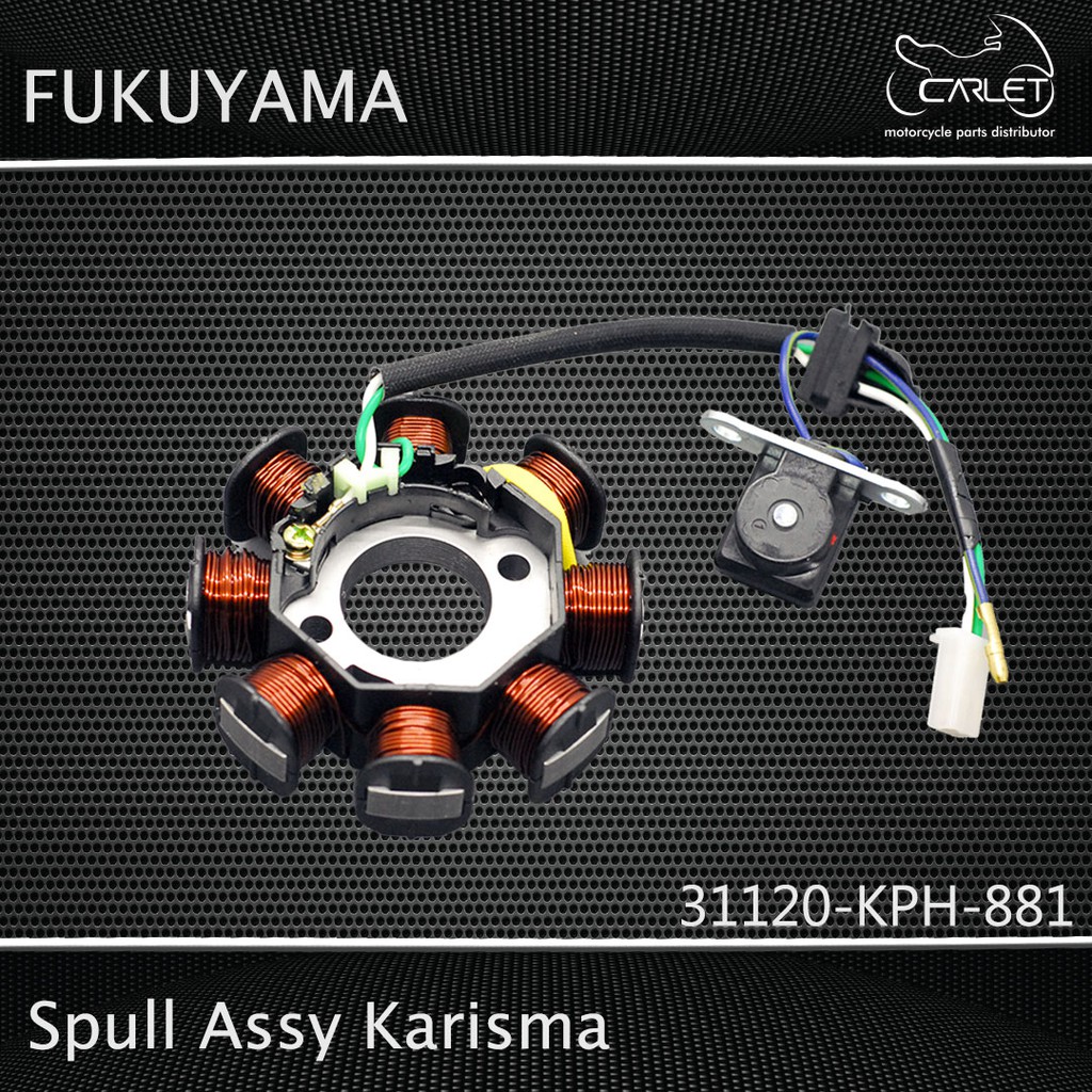 Jual Fukuyama Spool Spull Stator Assy Komplit Karisma | Shopee Indonesia