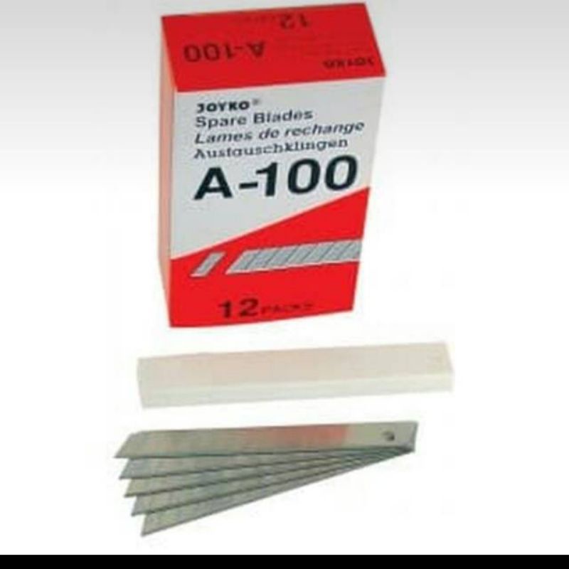 Jual Isi Cutter Joyko A-100 - Isi Cutter Kecil | Shopee Indonesia