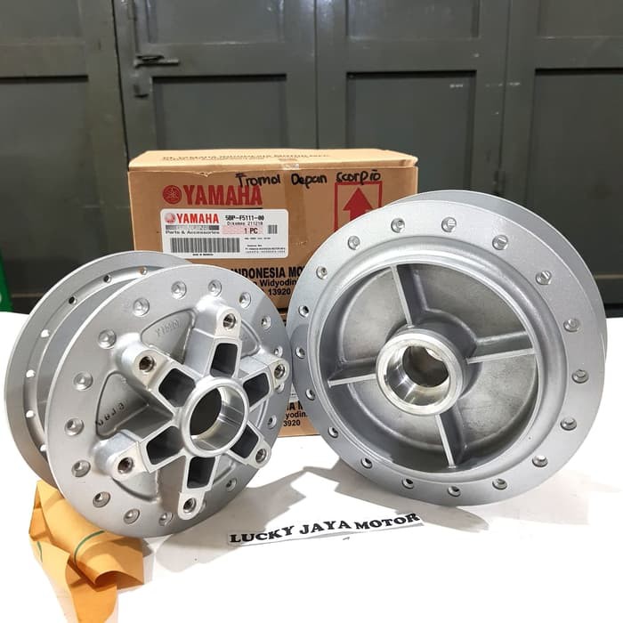 Jual Tromol depan plus belakang scorpio Original 5BP-F5111-00+3WL-F5311 ...
