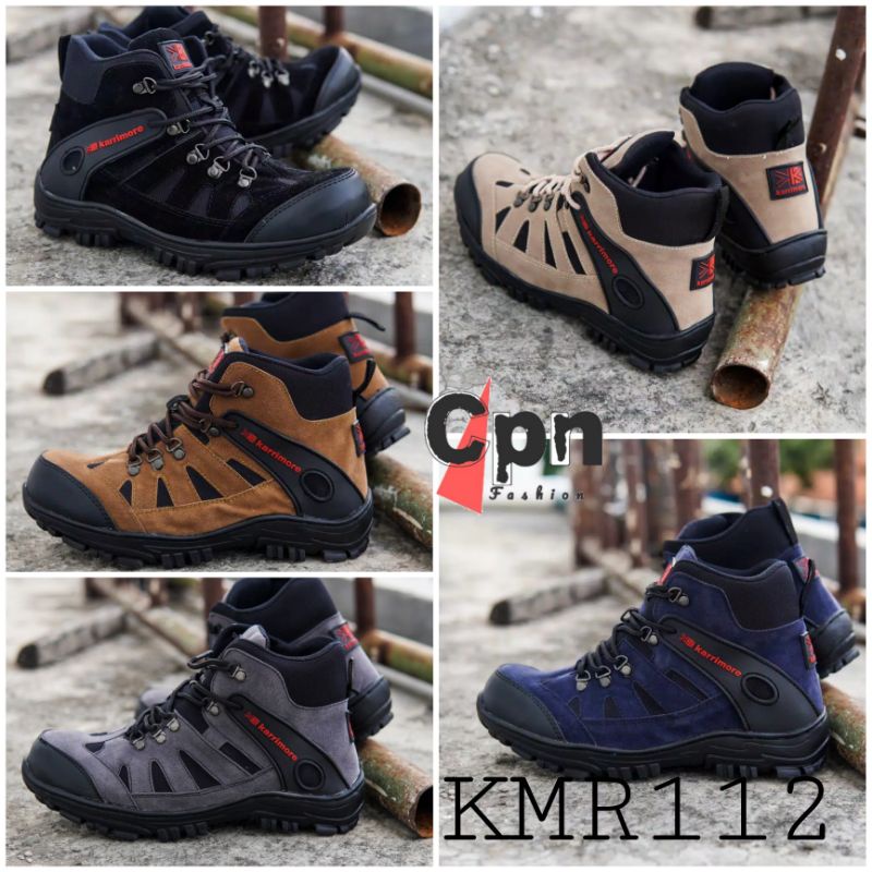 Jual Sepatu Safety murah original Ujung Besi Sepatu Boots Terbaru Suede ...