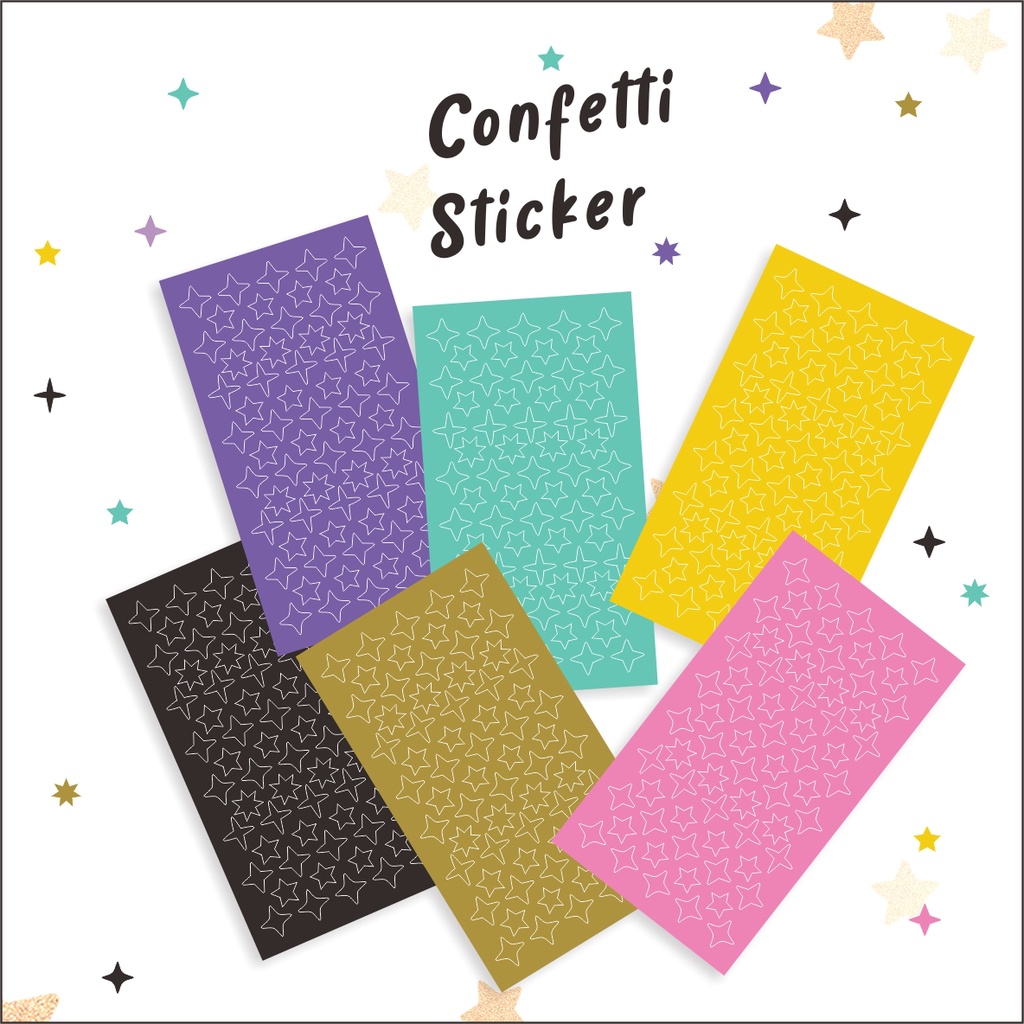 Jual stiker polaroid bintang stiker kilau stiker case handphone stiker ...